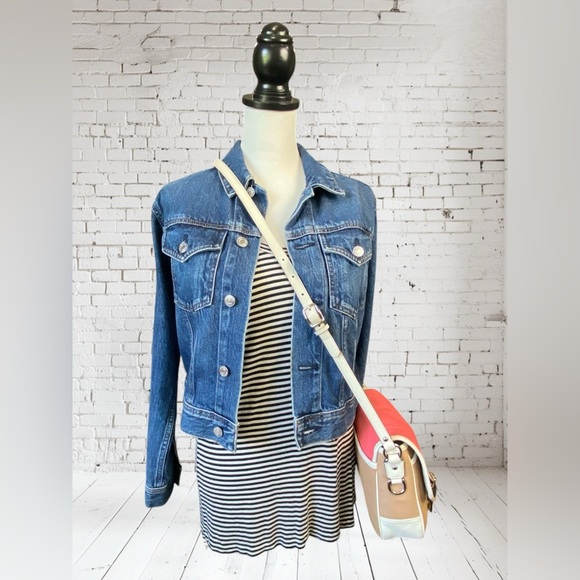 Coach | Bags | Coach Colorblock Park Pink Tan White Crossbody | Poshmark